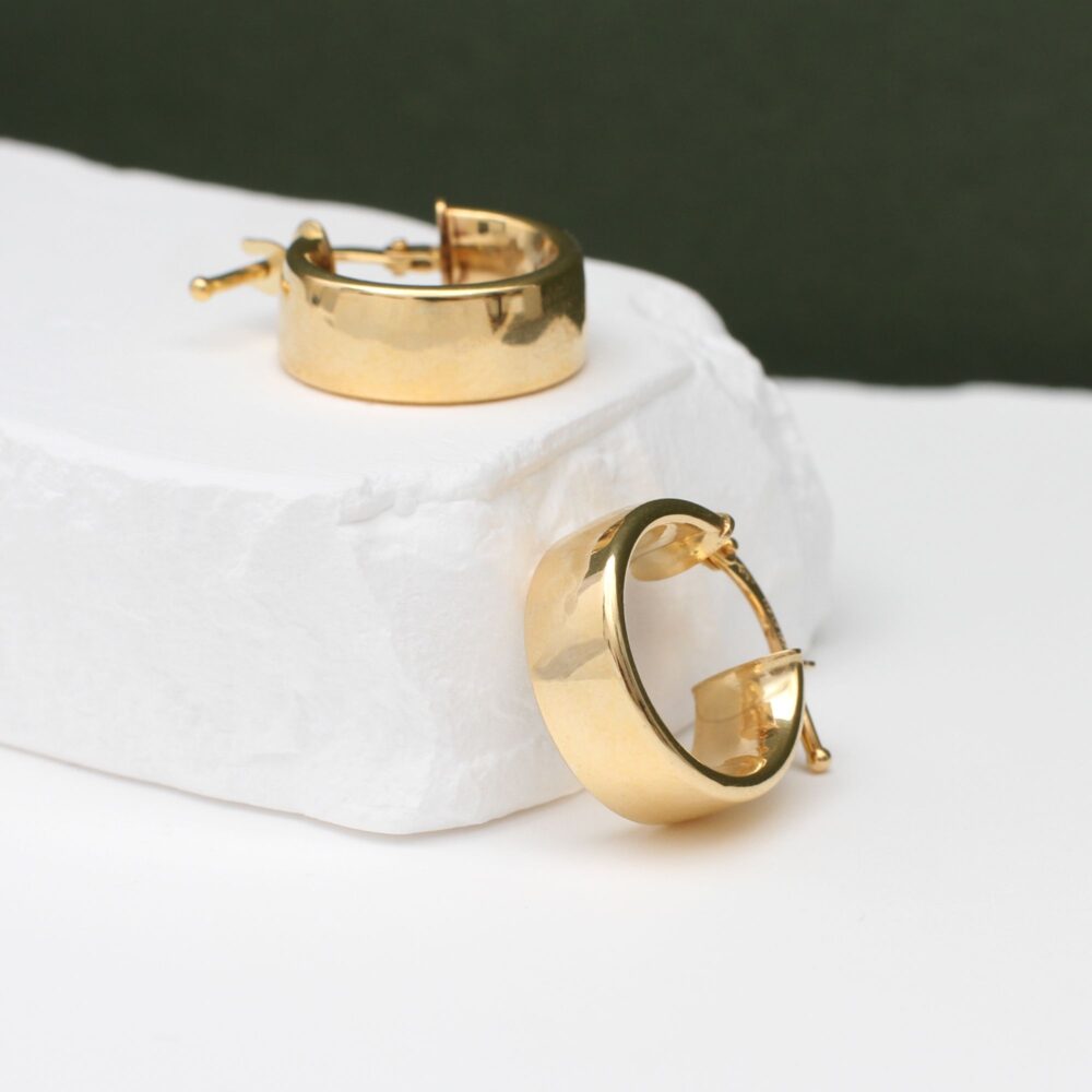 Women's Hoop Earrings | Sterling Silver & 9ct Gold Hoops – Hurley Burley