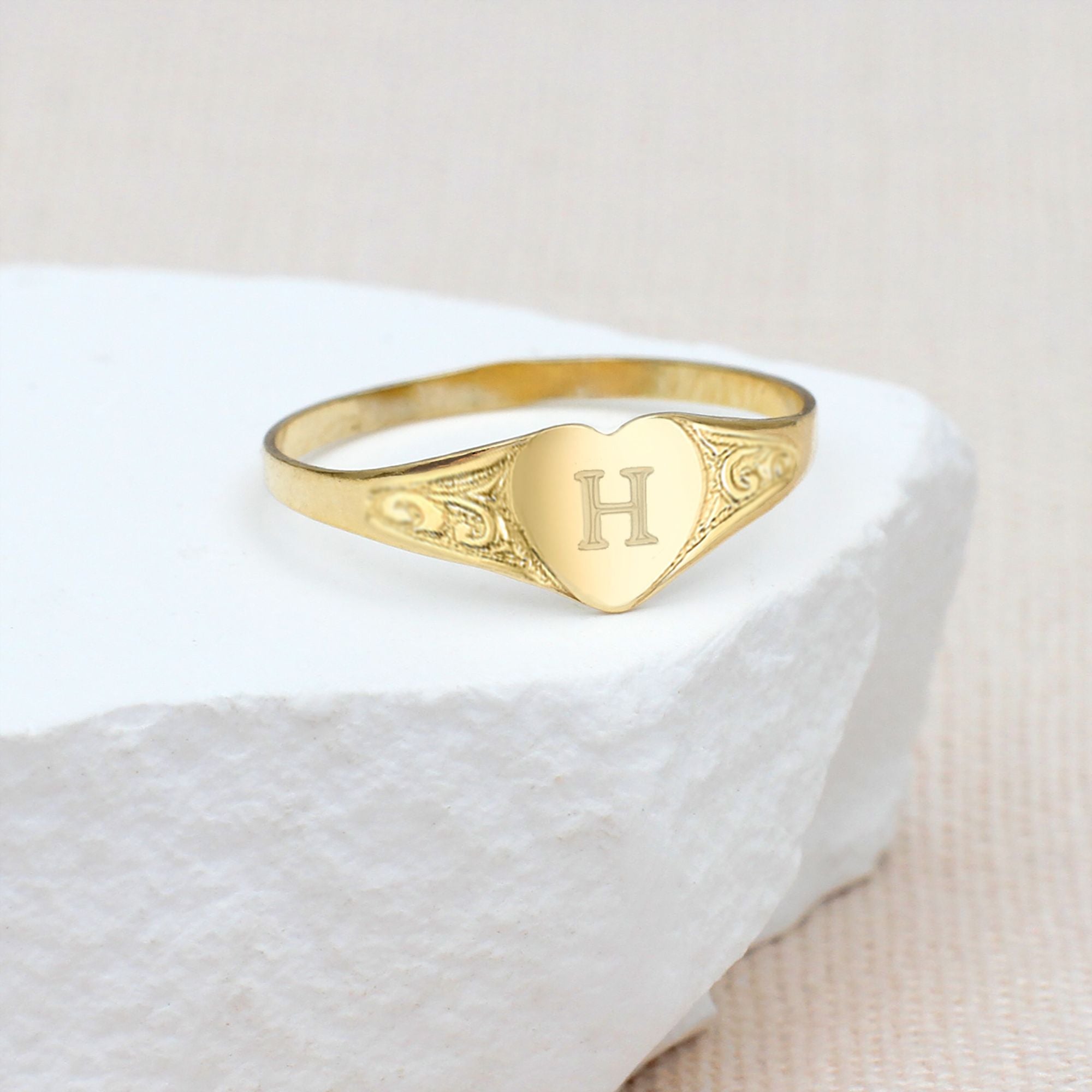 Womens Signet Rings | Silver & Gold | Free Engravings Available ...