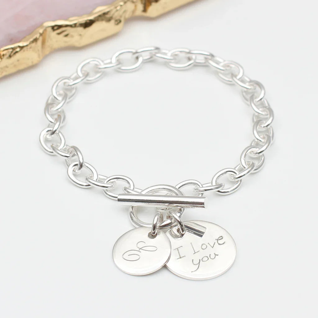 Women's Personalised Silver Bracelets | FREE Engravings – Hurley Burley