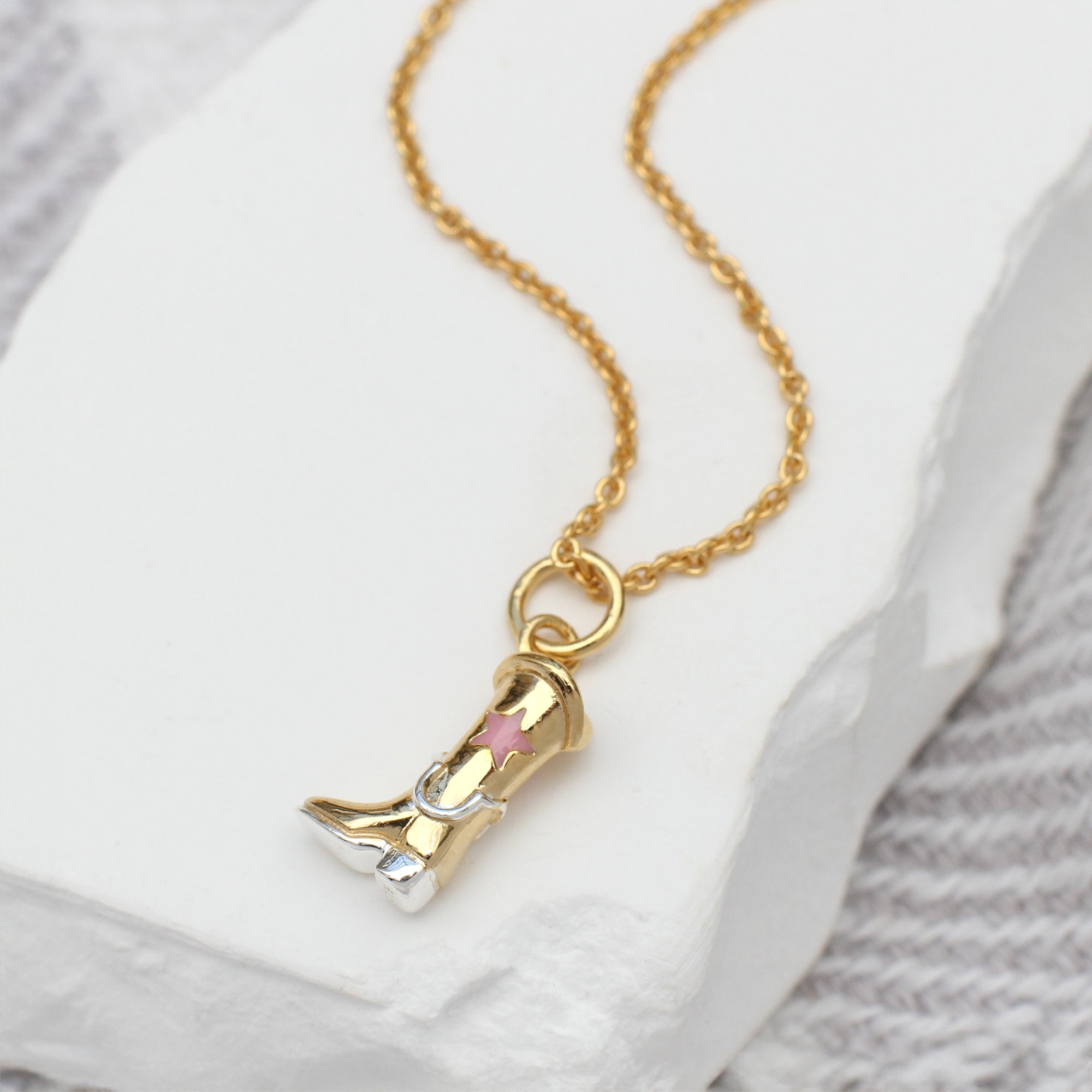 Personalised Gold Plated Charm Necklace – Hurley Burley